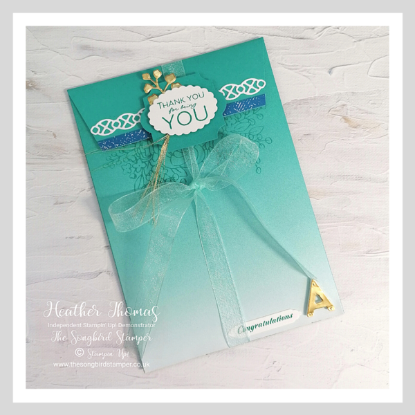 How to make a greetings card for a special occasion… - The Songbird Stamper