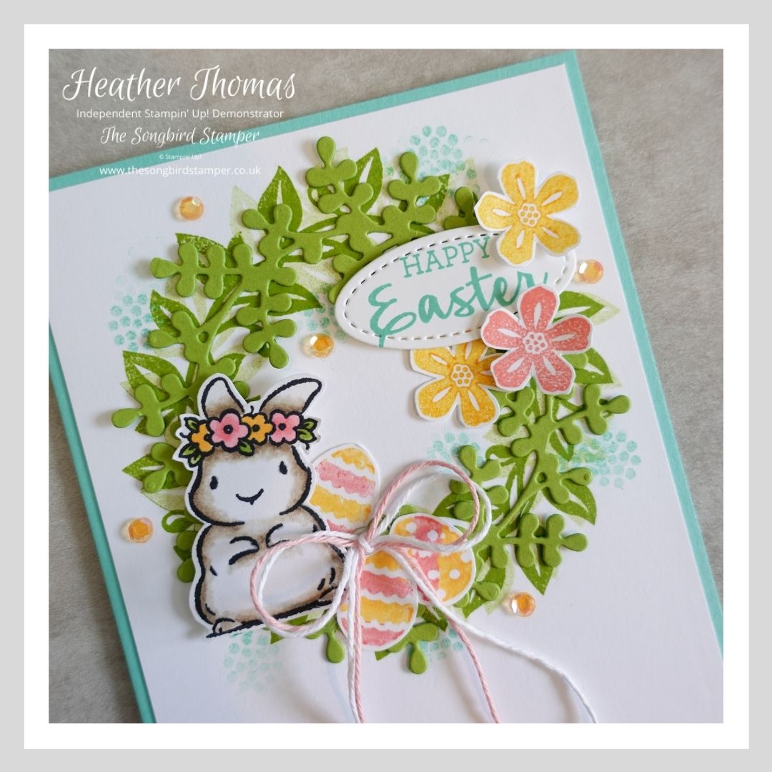 How to make a handmade Easter Card - The Songbird Stamper