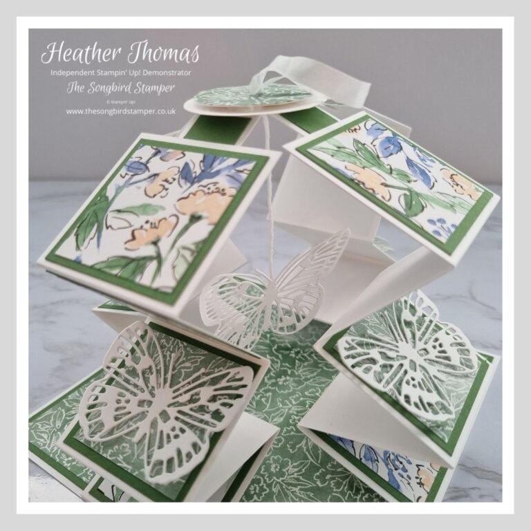 How to make a hanging accordion card – Creativity Abounds Blog Hop Feb ...