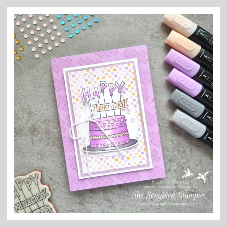 Handmade Birthday Card – Stamptastic Friends Blog Hop Dec’ 22… - The ...