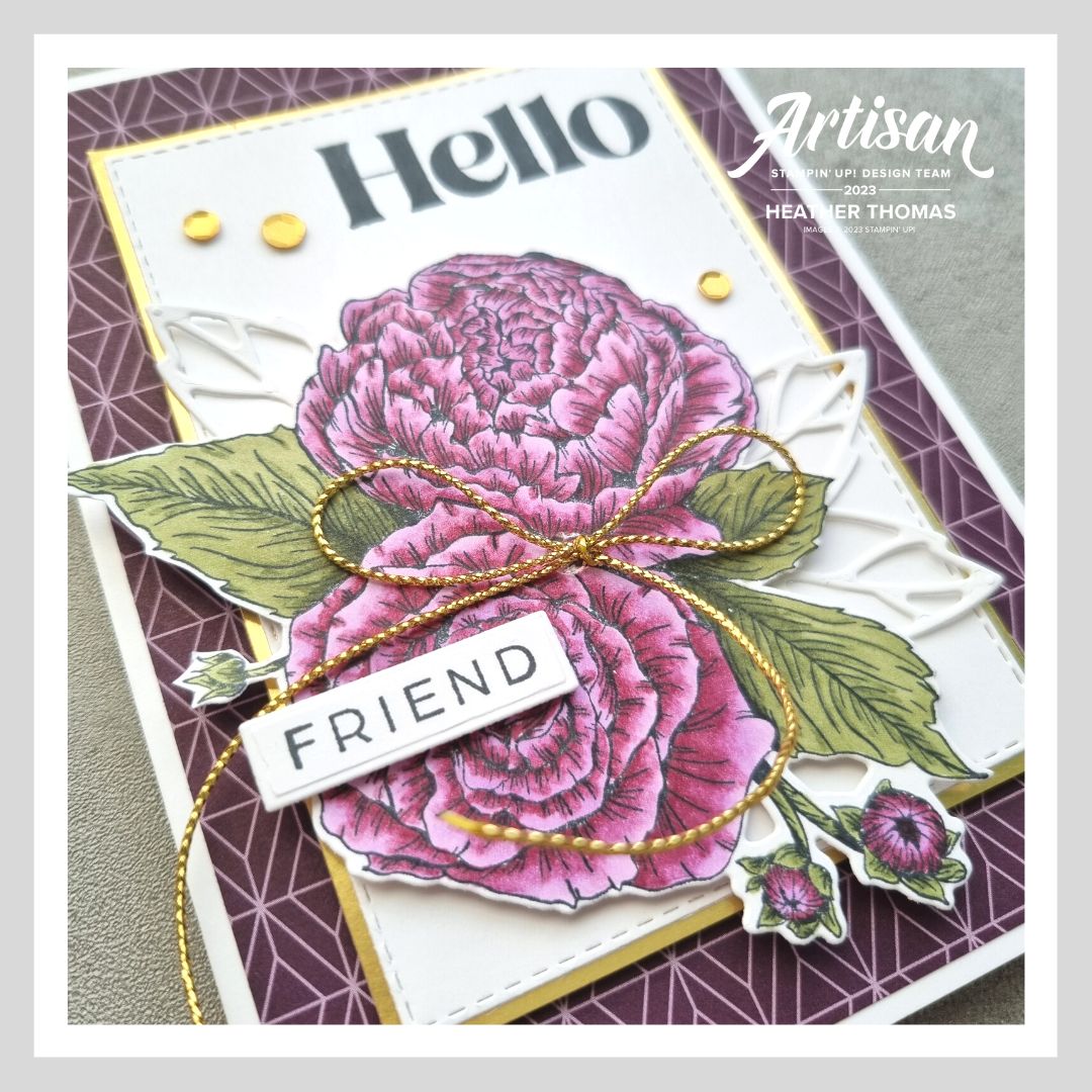 Colouring Flowers with Alcohol Markers… - The Songbird Stamper