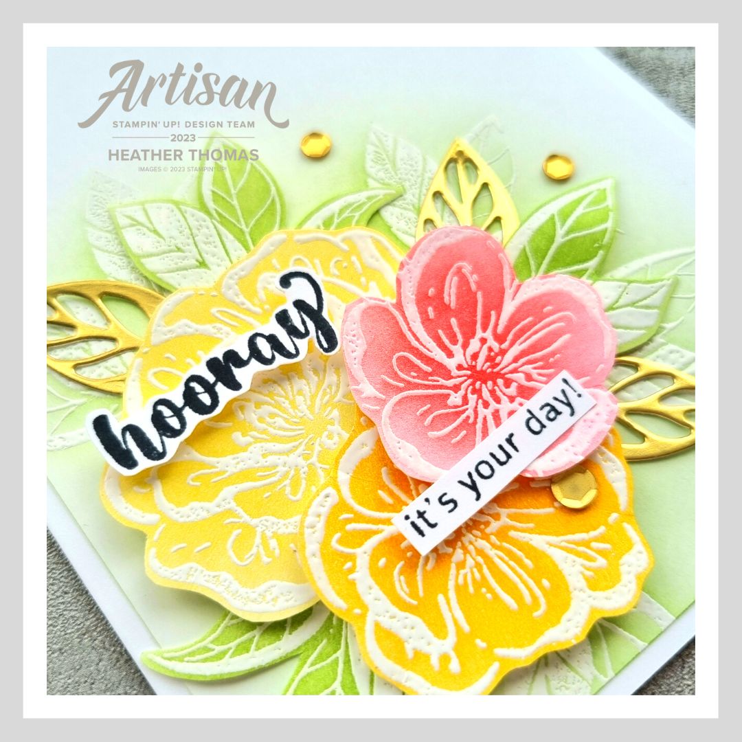 Colourful Handmade Card – Tech4 Stampers Blog Hop Jan ’23… - The ...