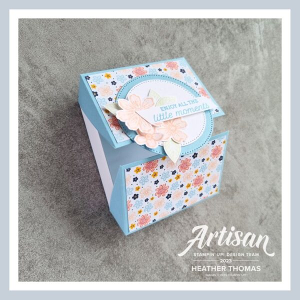 How to make a Diagonal Lid Box – Stamptastic Friends Blog Hop April ’23 ...
