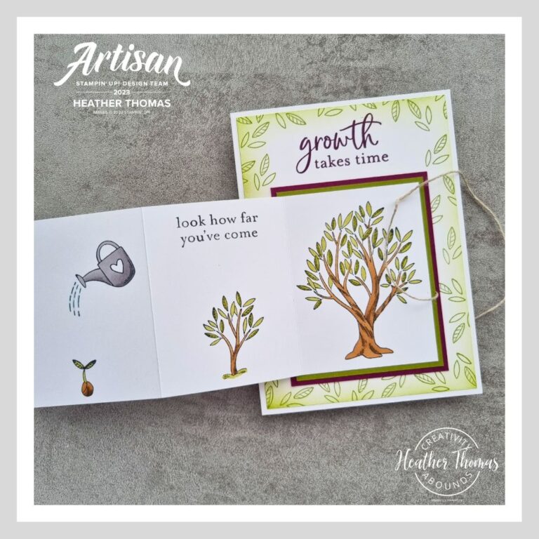 How to make a Tri-fold Panel Card – Creativity Abounds Blog Hop April ...