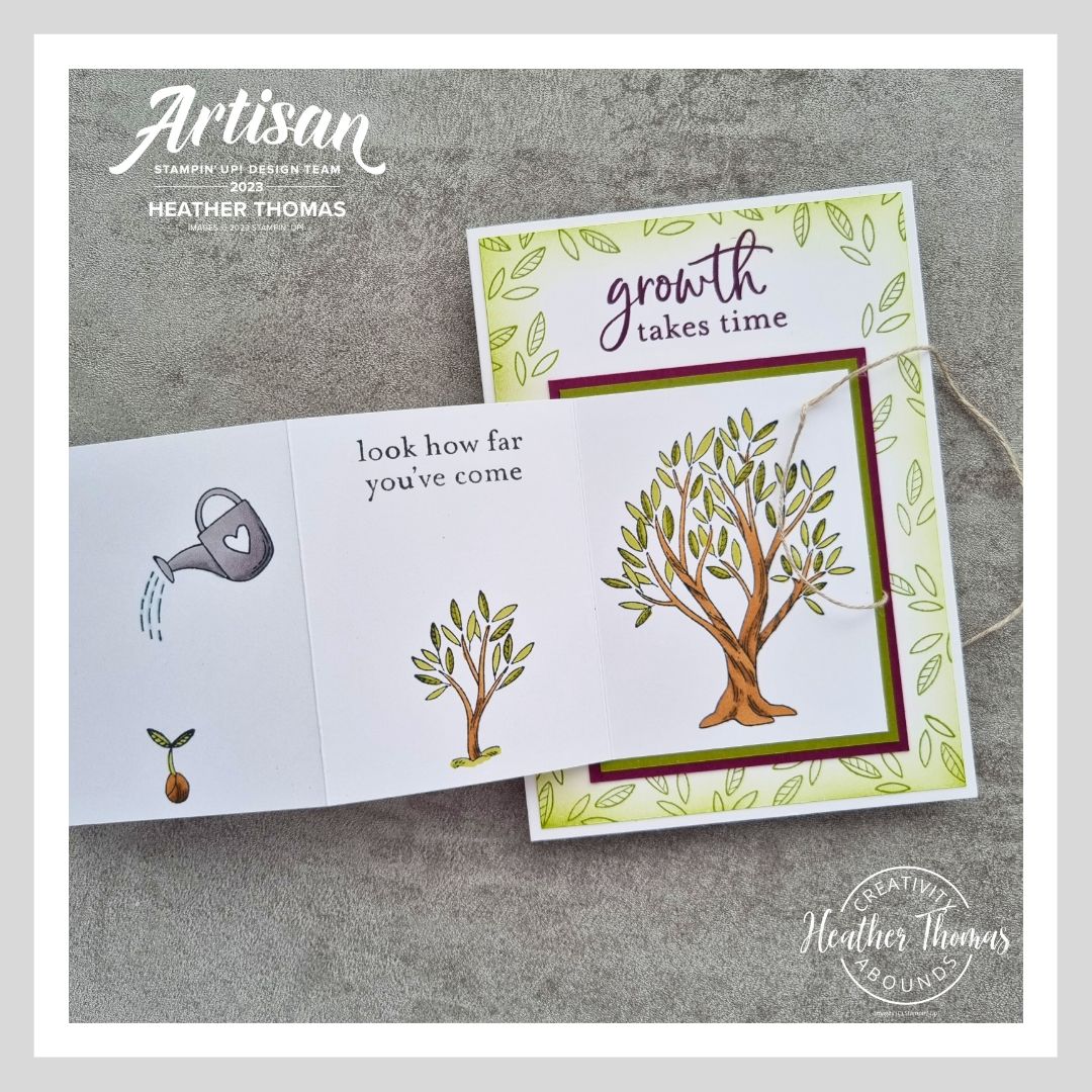 How to make a Tri-fold Panel Card – Creativity Abounds Blog Hop April ...