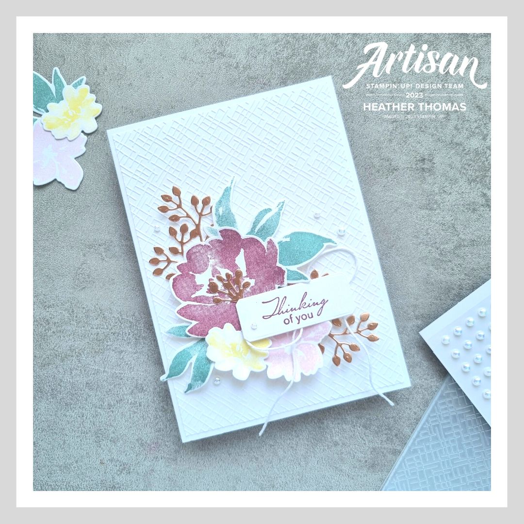 Elegant embossed handmade card… - The Songbird Stamper
