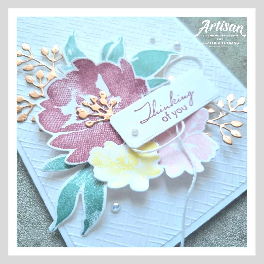 Elegant embossed handmade card… - The Songbird Stamper