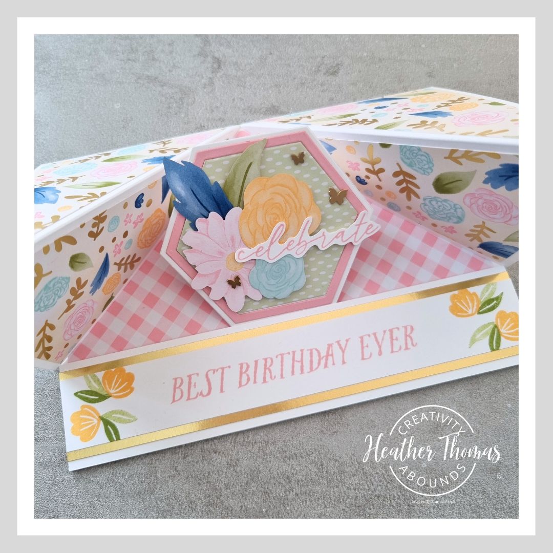 How to make a Double Corner Easel Card – Creativity Abounds Blog Hop ...